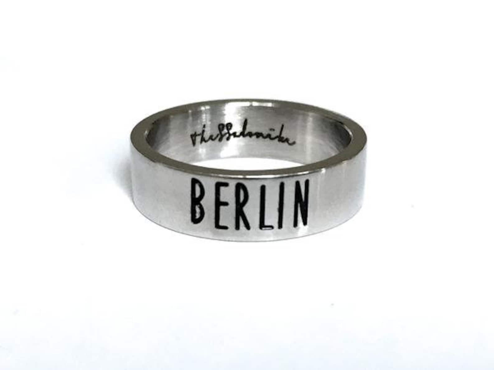 Berlin Travel Ring - Etsy