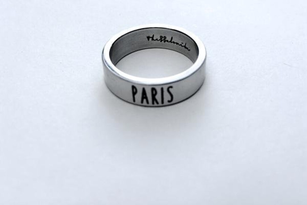 Paris Travel Ring - Etsy