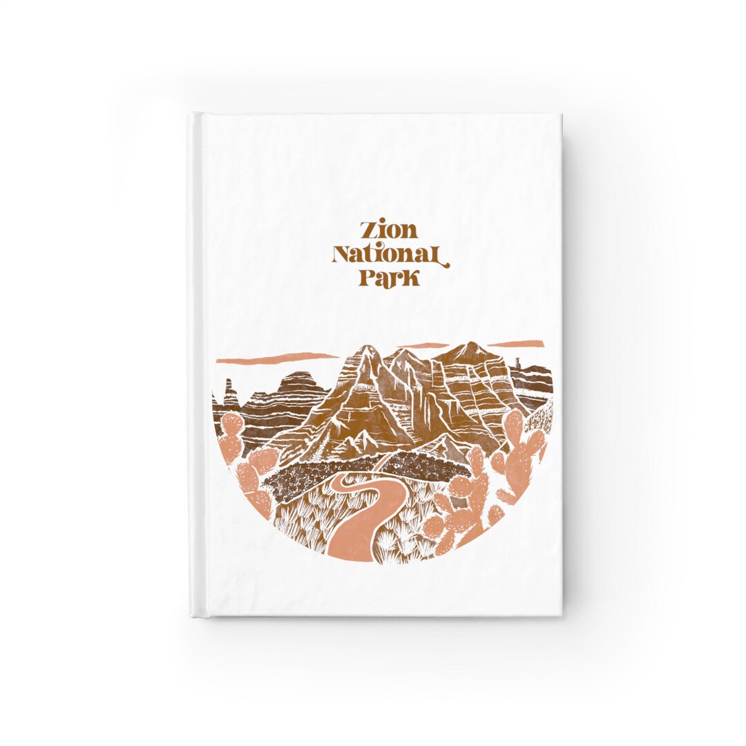 Zion National Park Travel Journal - Etsy