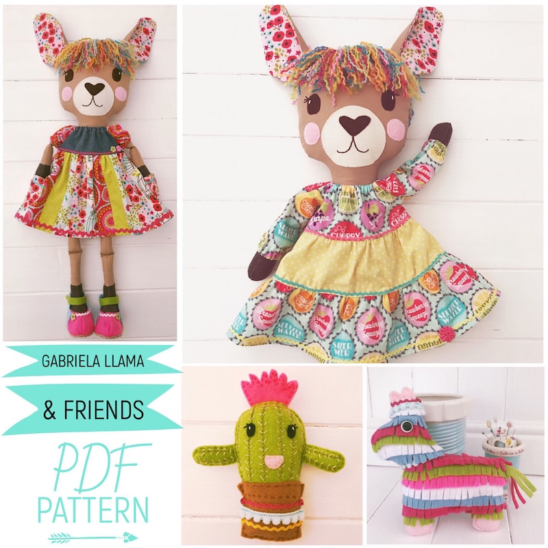 Llama Sewing Pattern - Etsy