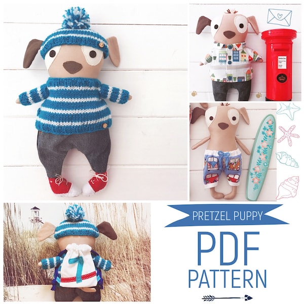 Dog Doll Pattern - Etsy