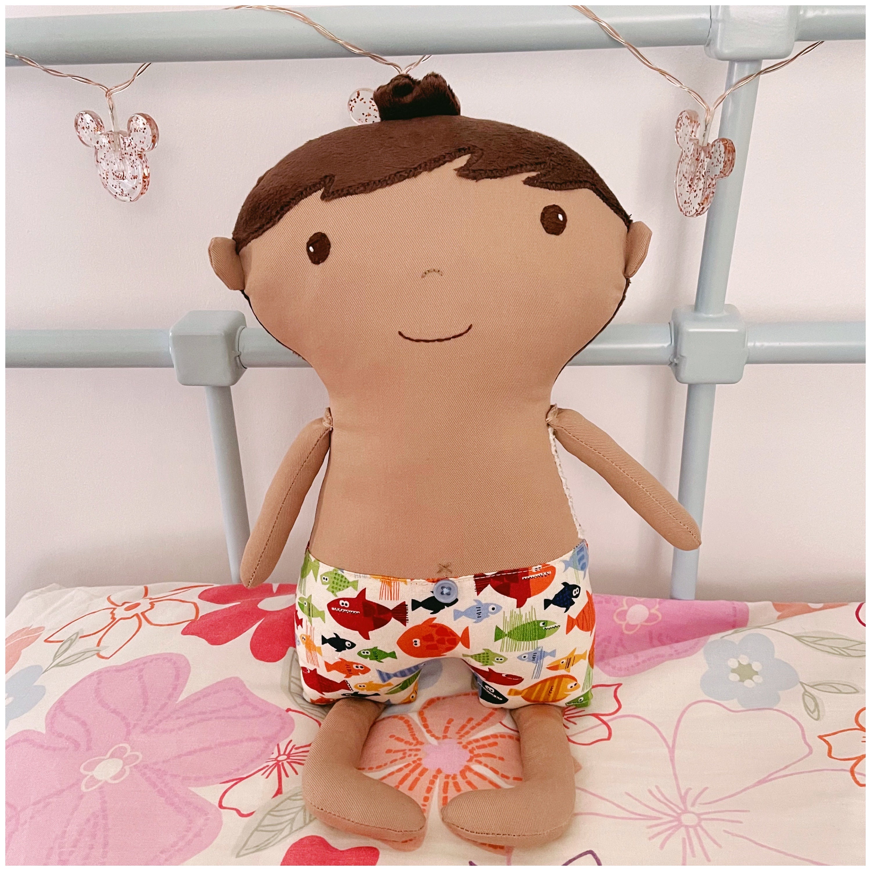 Boy Cloth Doll 'arlo' PDF Sewing Pattern and Photo Tutorial Digital ...