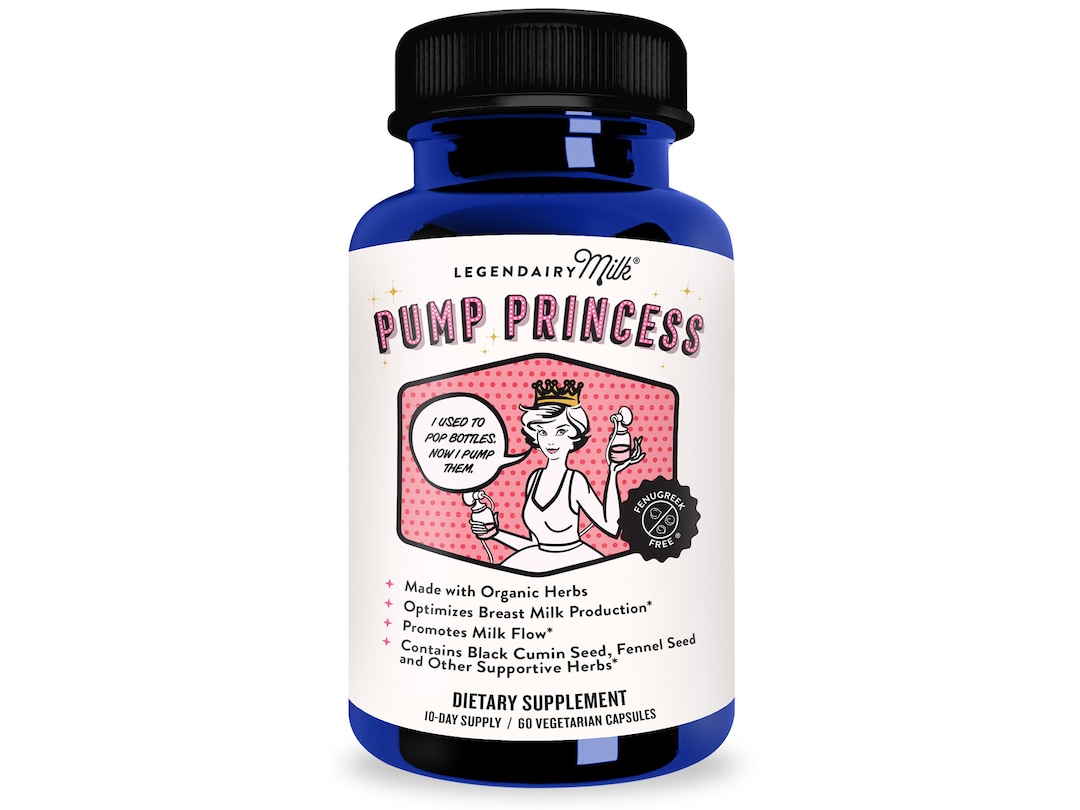 Pump Princess Organic Lactation Herbal Supplement - Etsy