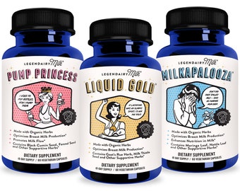 Pump Princess Organic Lactation Herbal Supplement - Etsy