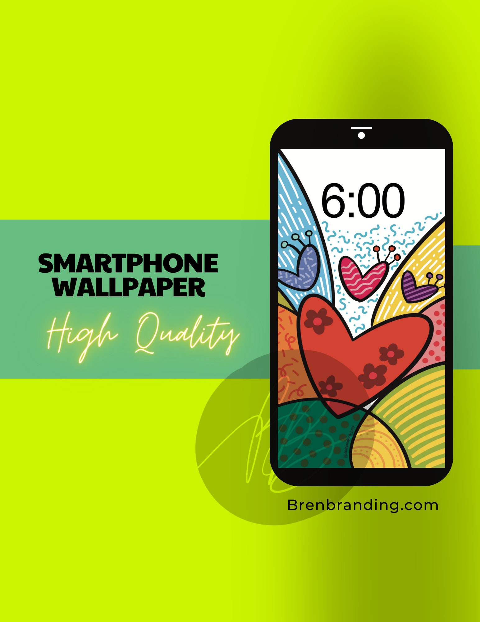 Smartphone Wallpaper Modern Design Mobile Background - Etsy
