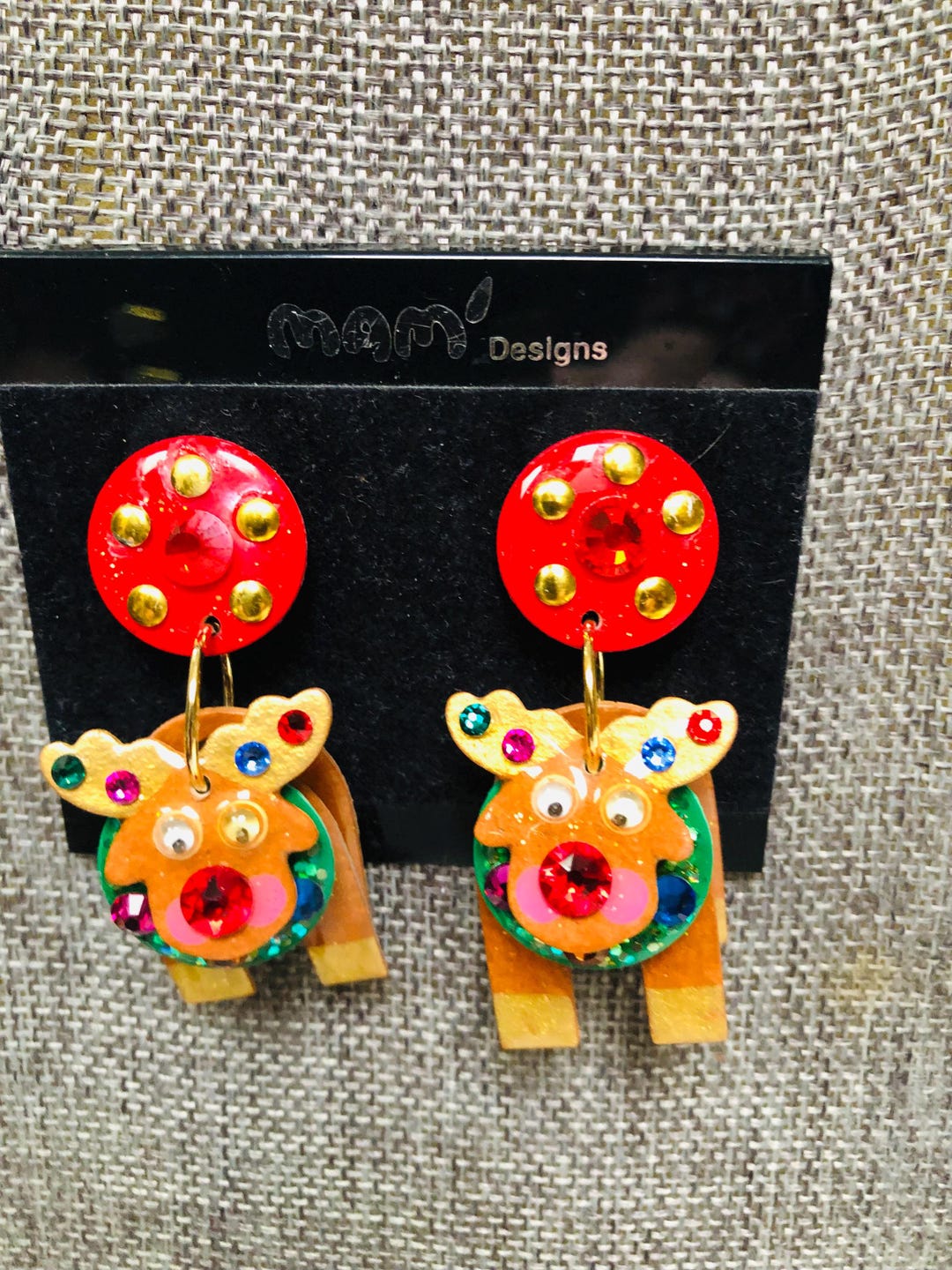 Vintage Designer Mam Collectors Christmas Mix Articulated "rudy's ...