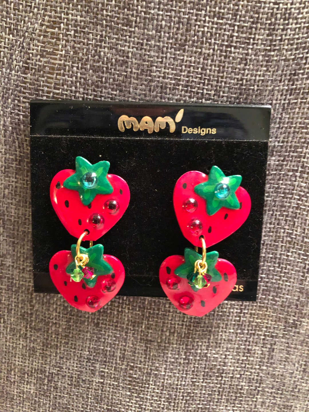 Vintage Designer Mam' Collectors Holiday Red & Green Mix - Etsy