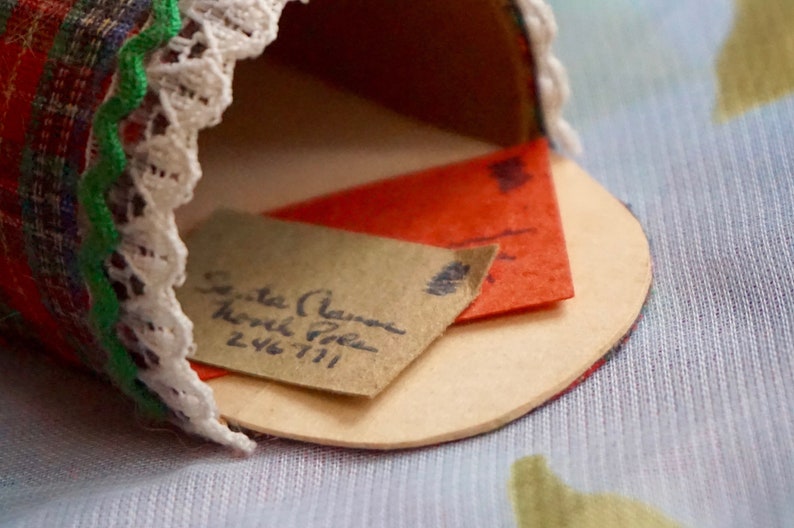 Adorable Vintage 80s Kitsch Christmas Mailbox Ornament. Unique - Etsy