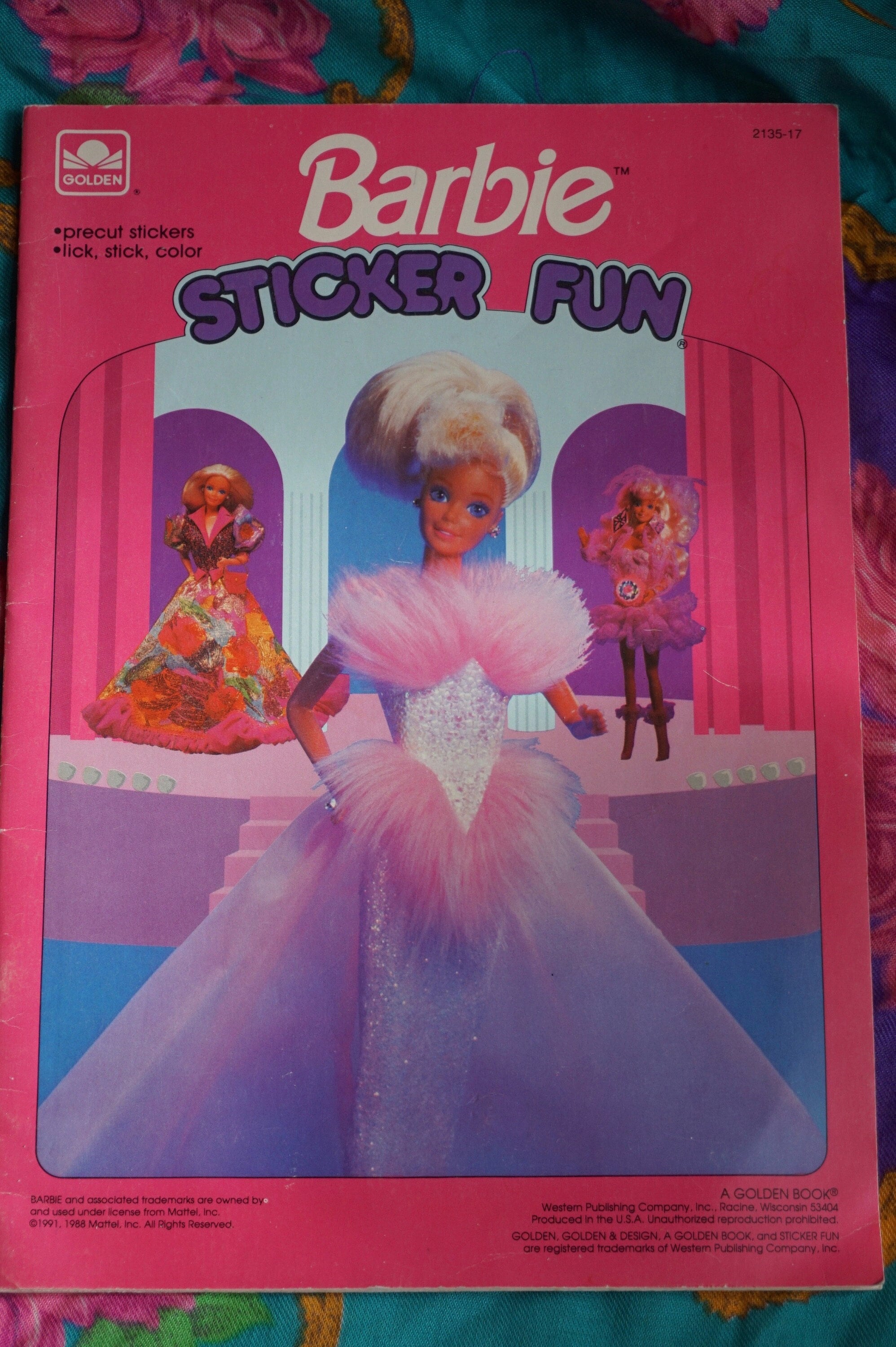 Barbie Stickers Book