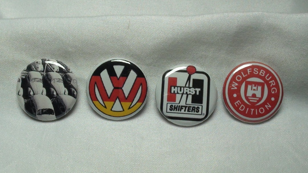 Volkswagen Pin Back Buttons 4 1 Inch Pinback - Etsy