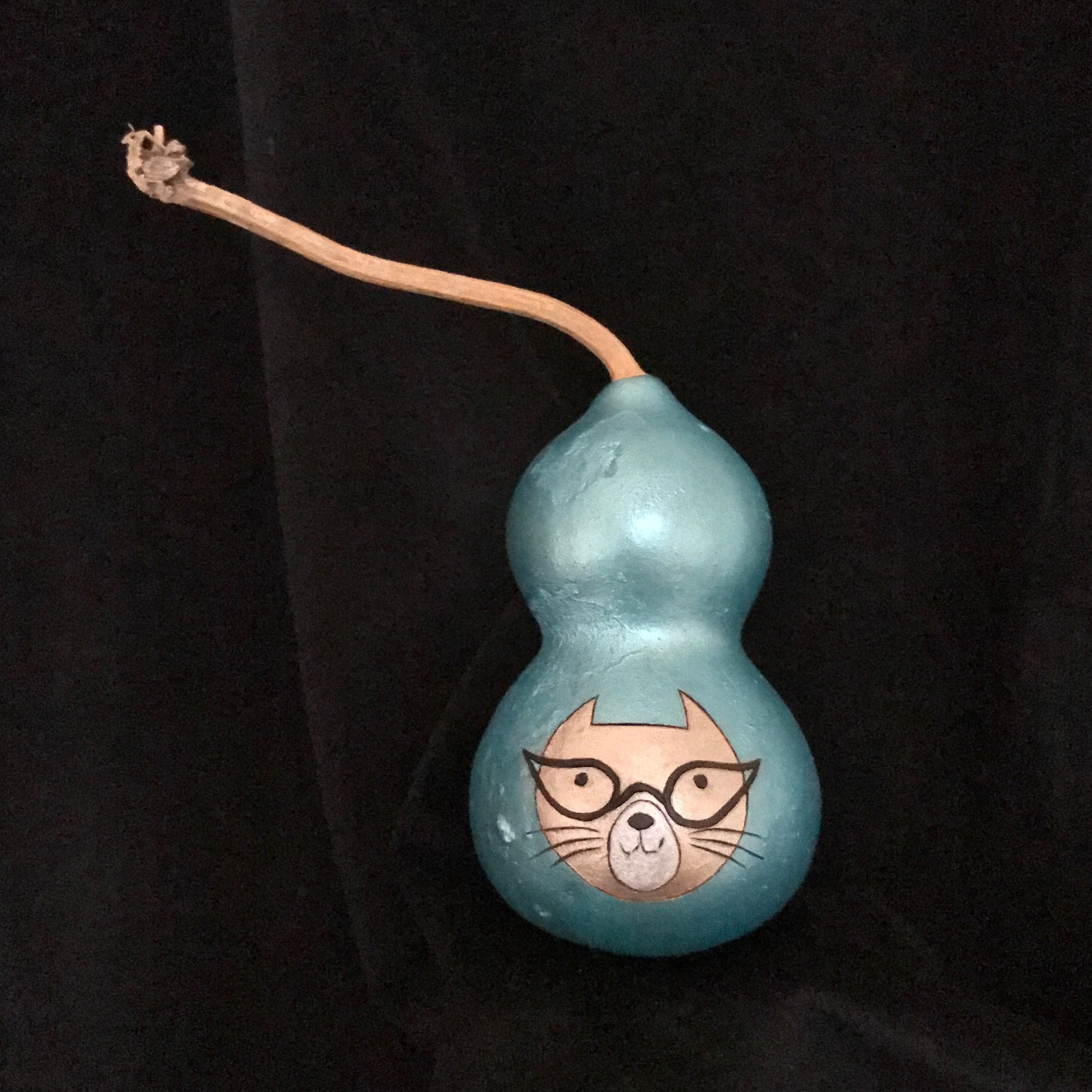 Mini Gourd Art "jennie" - Etsy