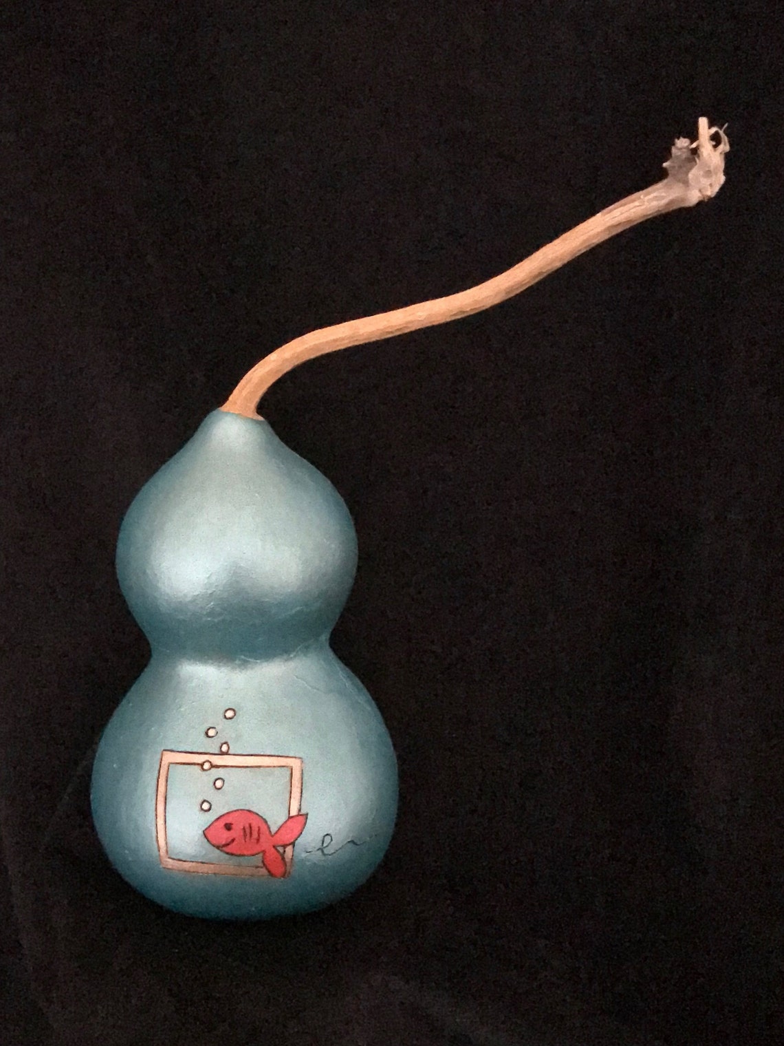 Mini Gourd Art "jennie" - Etsy