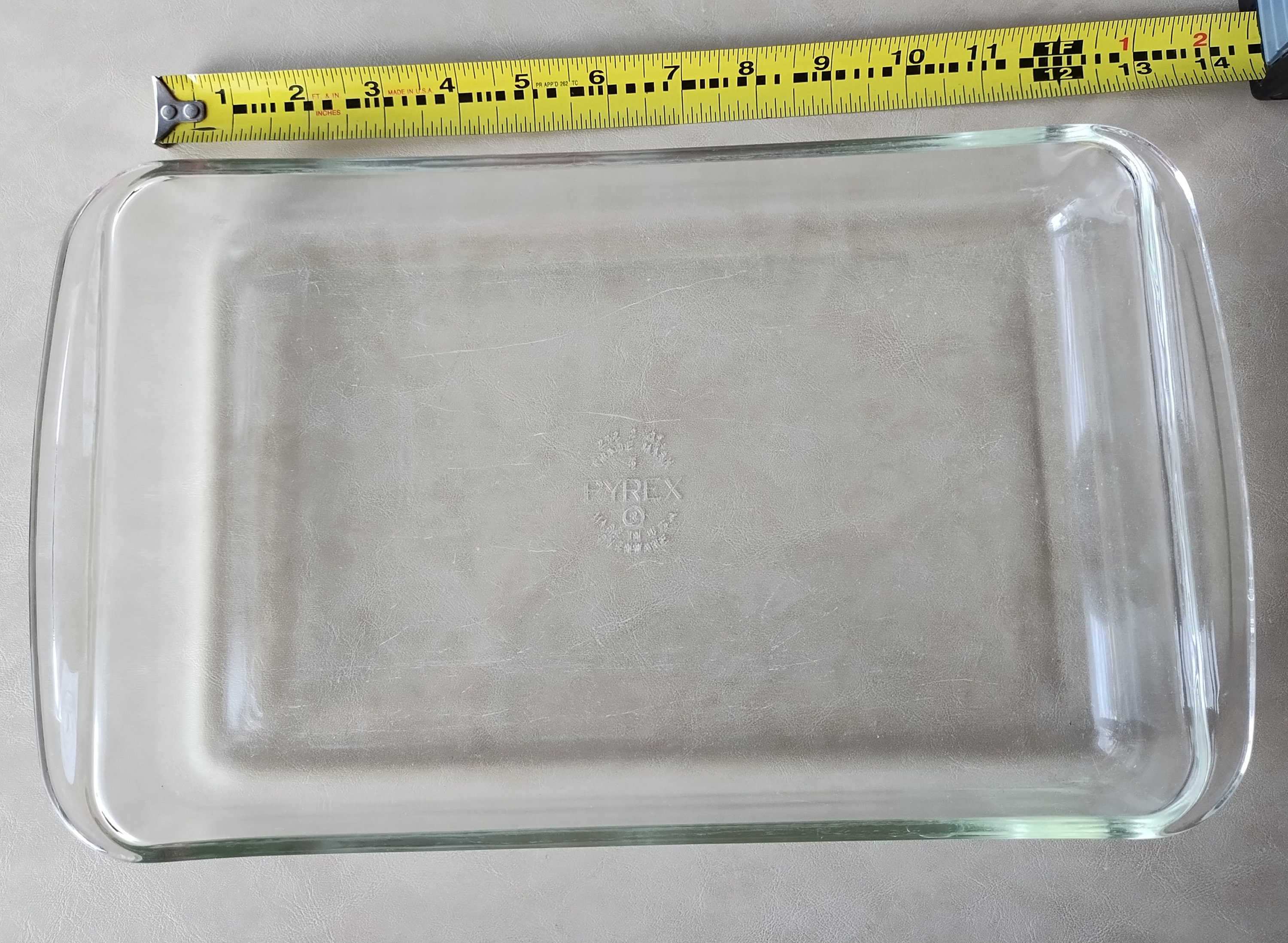 Vintage Pyrex Clear Glass Oven Ware 2 Qt Pan 11x7 - Etsy