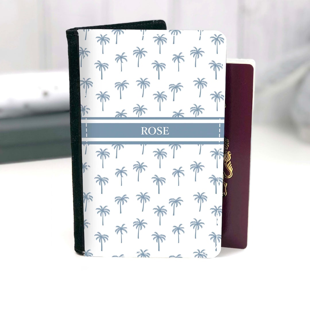 Passport Holder | Blue Passport Cover | Children's Personalised ...