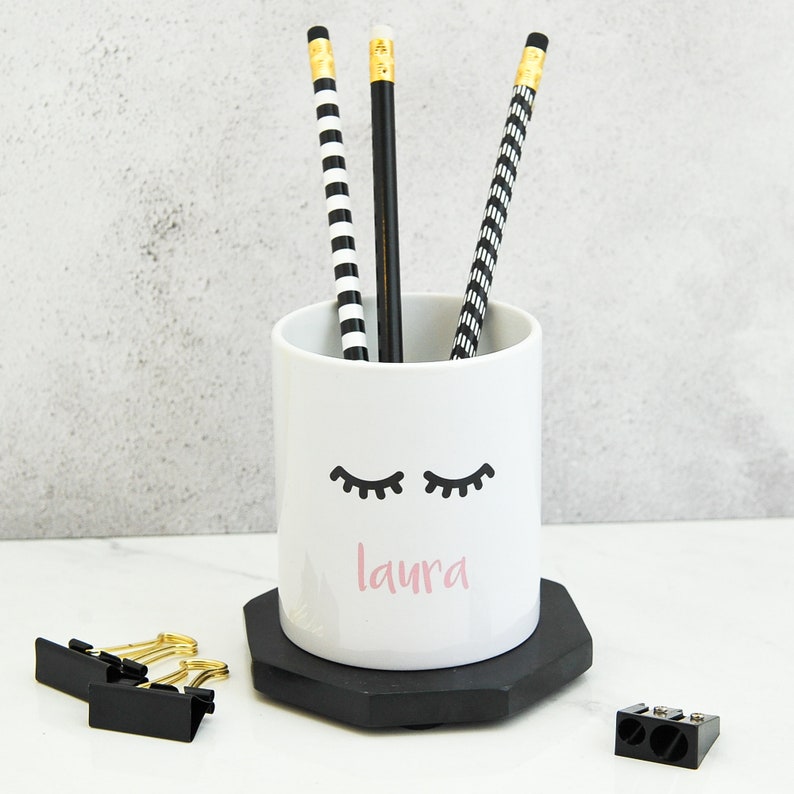 Pot de stylos Pot de stylo personnalisé en anglais Pot de | Etsy