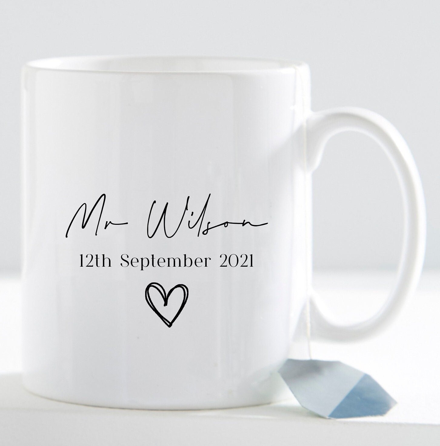 Wedding Mugs Personalised Mugs Wedding Gift Anniversary Gift - Etsy