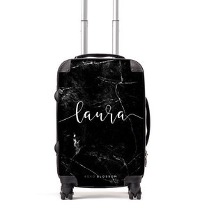 Marble Luggage | Personalised Suitcase | Custom Suitcase | Marble ...