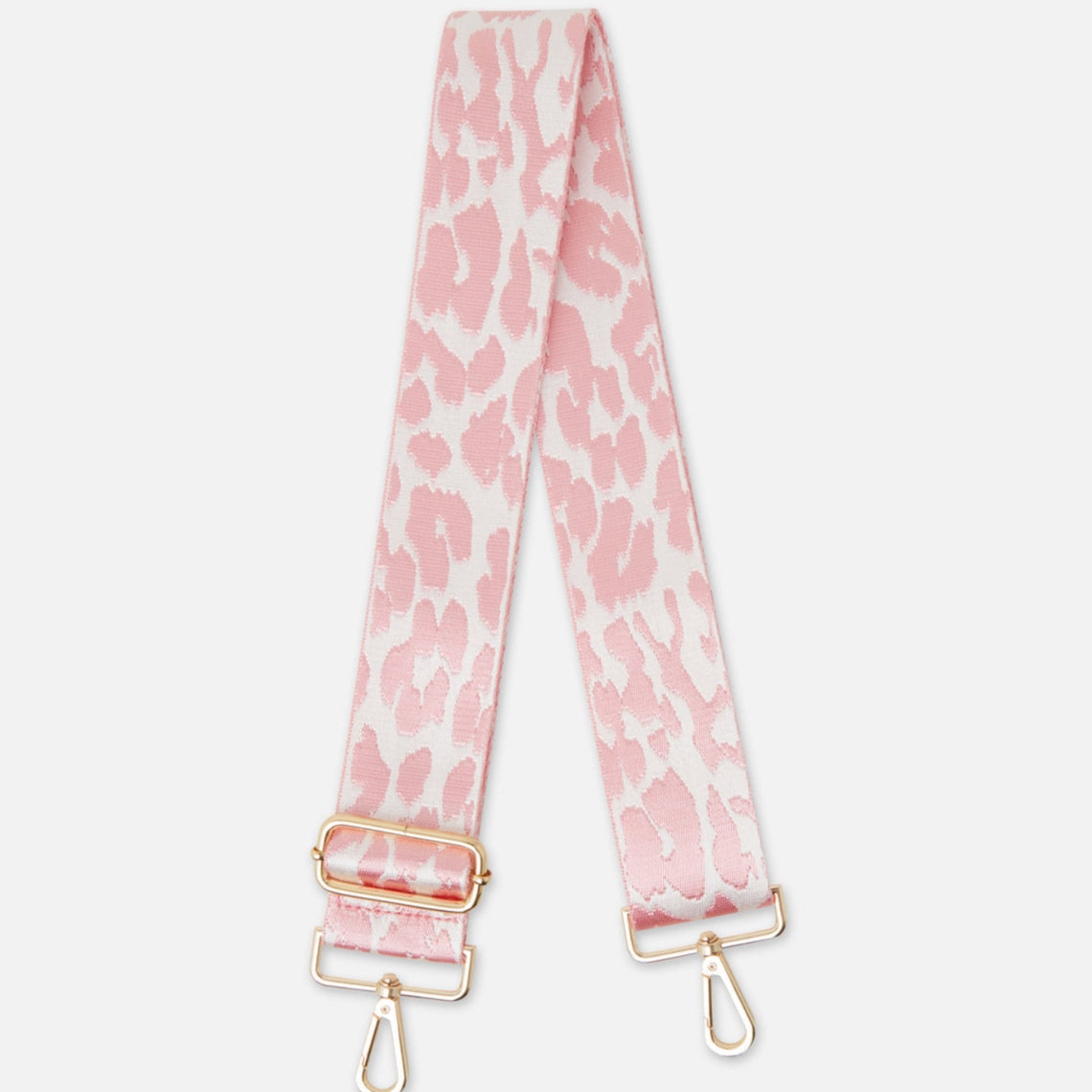 Pink Leopard Print Nylon Bag Strap. Customisable Bag Strap. - Etsy