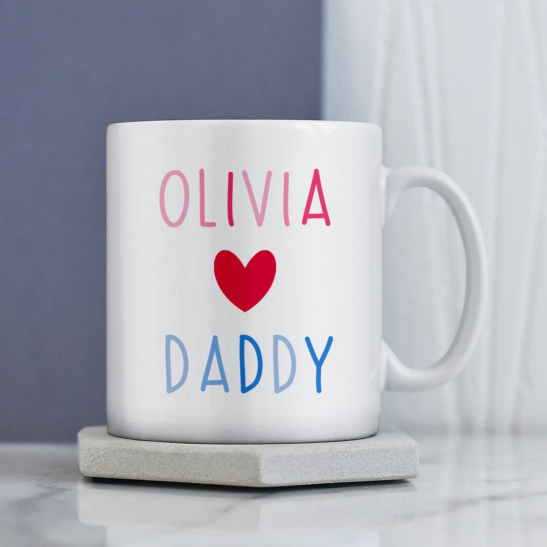 Daddy Gift Daddy Mug Gift for Daddy Gift for Dad Daddy's Boy Love You ...