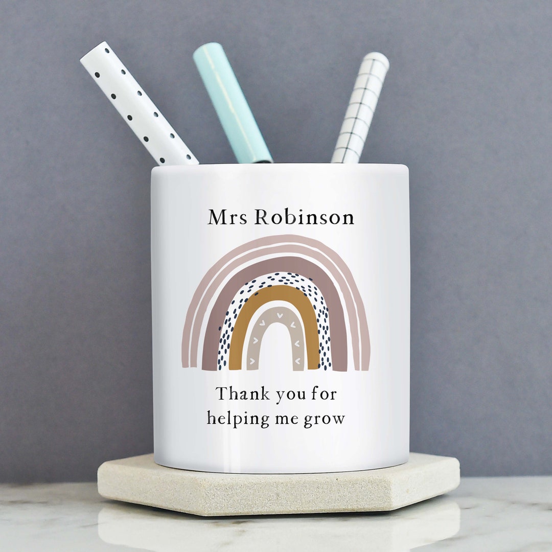 Pen Pot Personalised Pen Pot Teacher Pen Pot Custom Pen Pot - Etsy