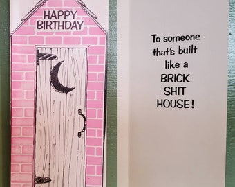 Brick Shit House - Etsy