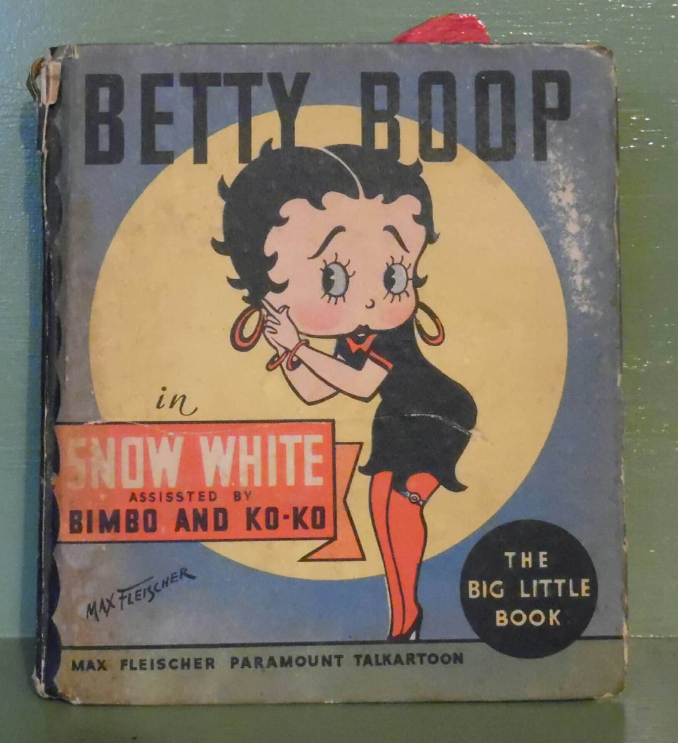 Story Book Cover Betty Boop