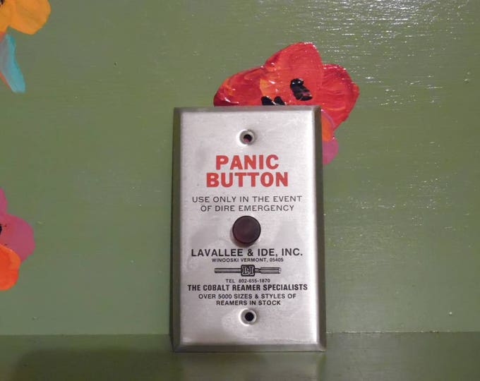 Funny Naughty Panic Button Gag Gift Dirty Joke Novelty Advertising ...