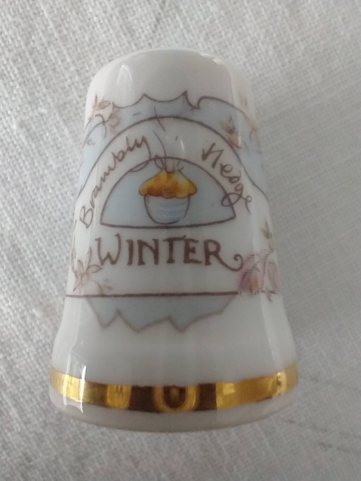 Royal Doulton Thimbles Spring, Summer, Autumn, Winter Gift Ideas Bone ...