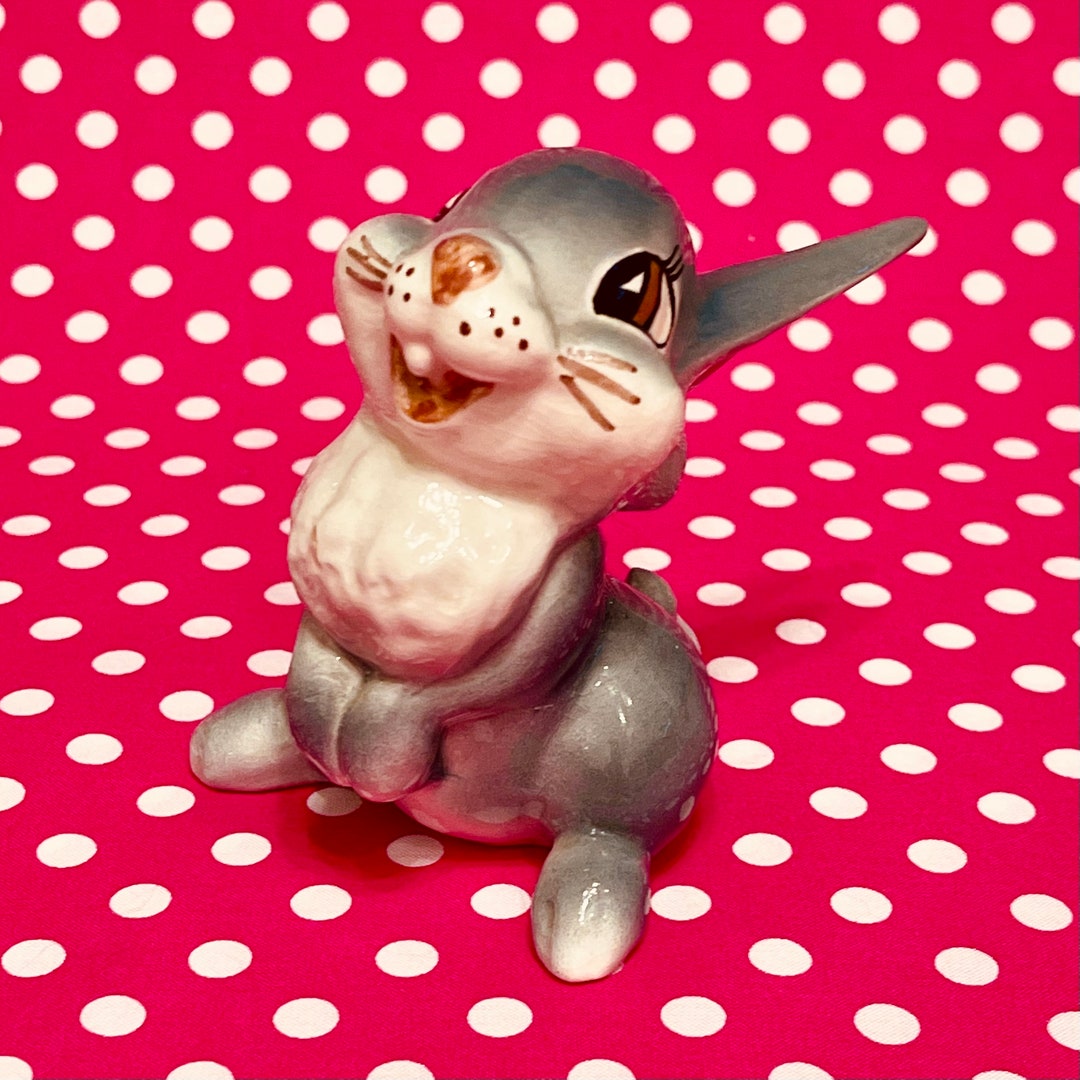 Walt Disney Anthropomorphic Thumper the Bunny Rabbit Figurine by Evan K ...