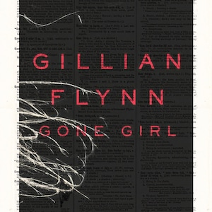 Gone Girl by Gillian Flynn. Book Cover Art Print - Etsy