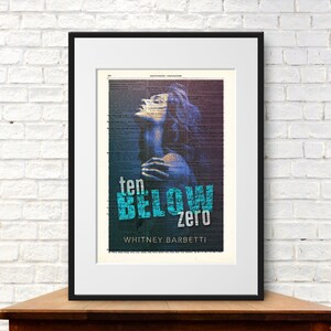 Ten Below Zero by Whitney Barbetti. Book Cover Art Print - Etsy