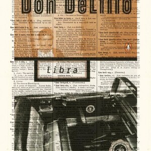 Libra by John Delillo. Book Cover Art Print - Etsy
