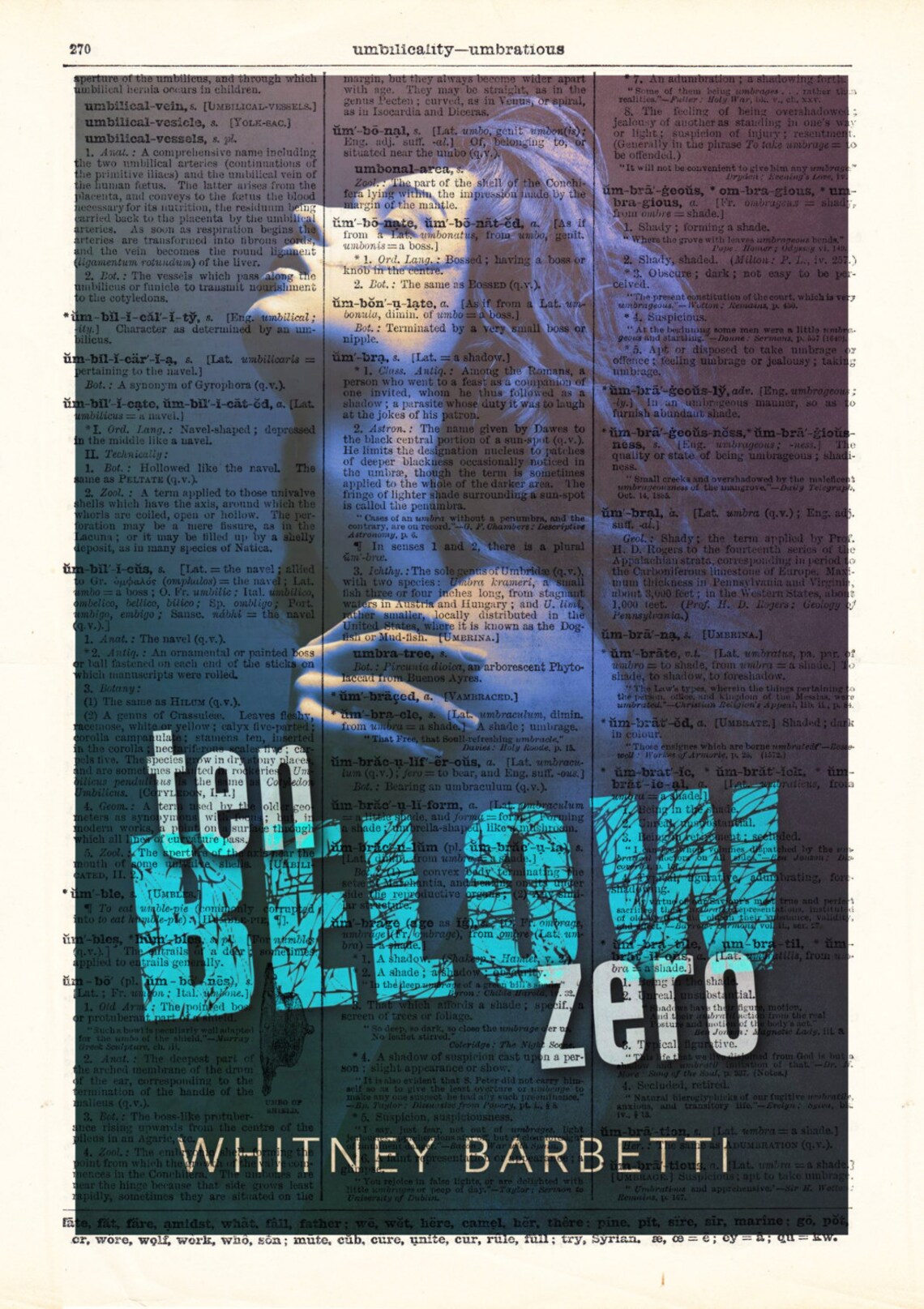 Ten Below Zero by Whitney Barbetti. Book Cover Art Print | Etsy