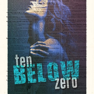 Ten Below Zero by Whitney Barbetti. Book Cover Art Print - Etsy