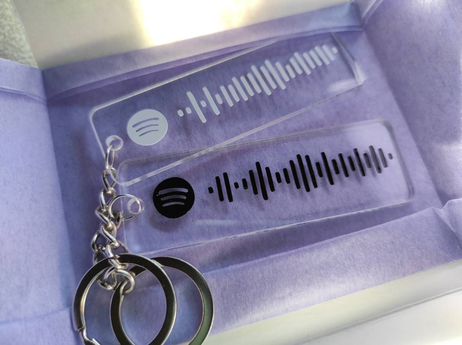 Llavero código Spotify personalizado. Llavero acrílico | Etsy
