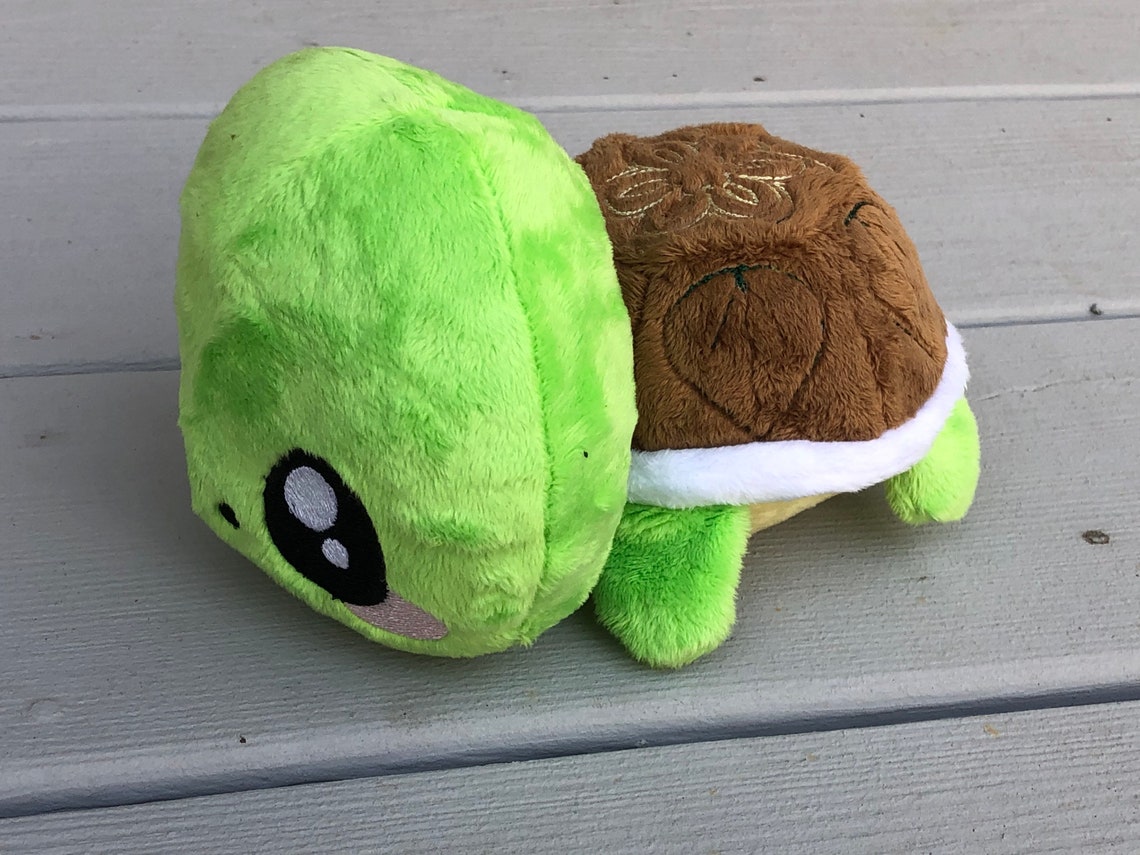 Box Turtle Plush Stuffed Animal Plushie Minky kawaii style | Etsy