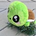 Box Turtle Plush Stuffed Animal, Plushie, Minky, Kawaii Style ...
