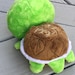 Box Turtle Plush Stuffed Animal, Plushie, Minky, Kawaii Style ...