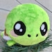 Box Turtle Plush Stuffed Animal, Plushie, Minky, Kawaii Style ...