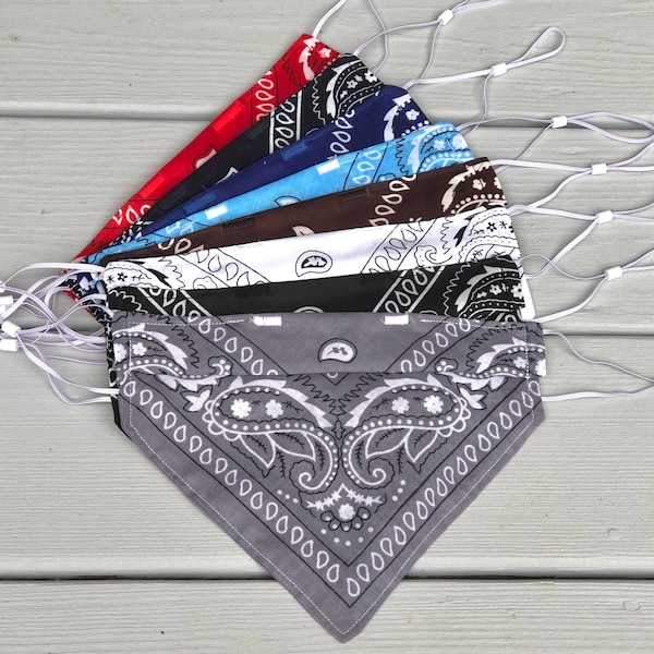 Face Mask Bandana - Etsy