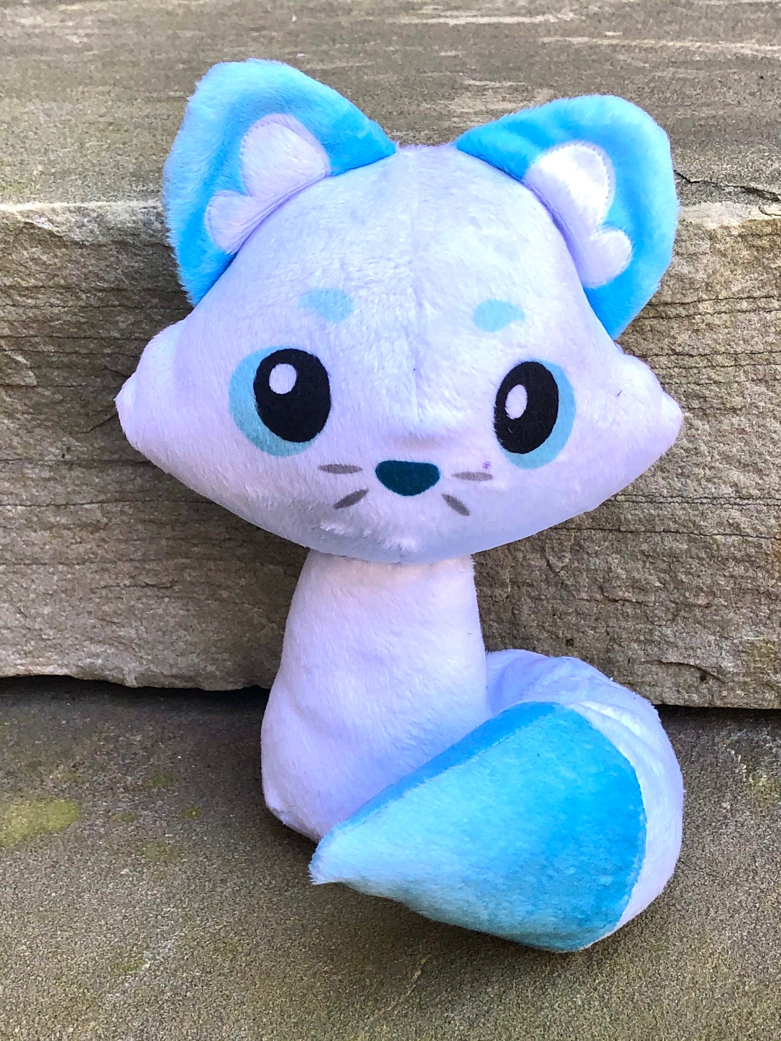 Fox Plush Stuffed Animal Plushie Minky 4 Styles Kawaii - Etsy