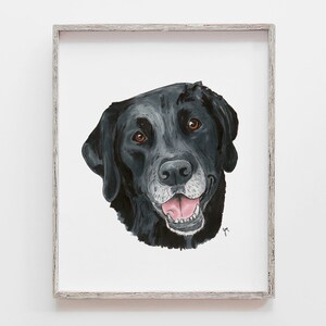Custom Pet Portrait Drawing, Illustration Print, Gift, for the Home ...