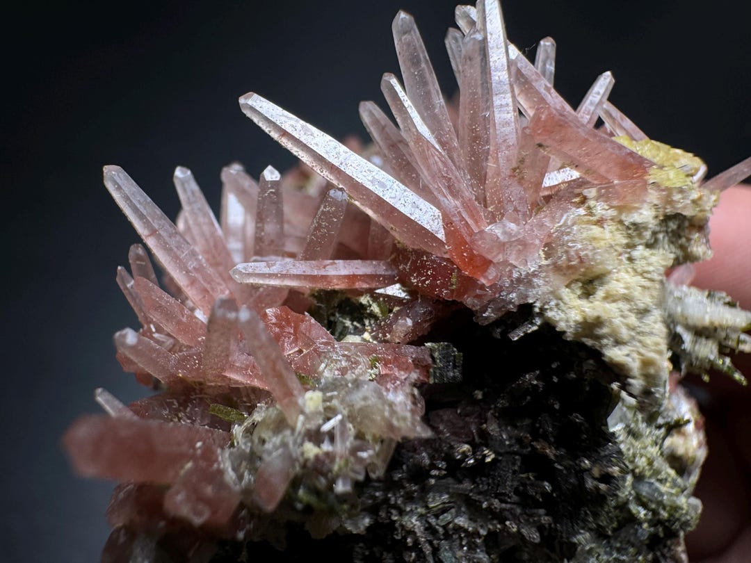 Ferruginous Quartz With Crystallised Epidote From the San Felipe Mine ...