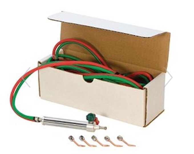 Gentec Small Torch Basic Kit With Easy Turn Knobs, for Oxygen/propane ...