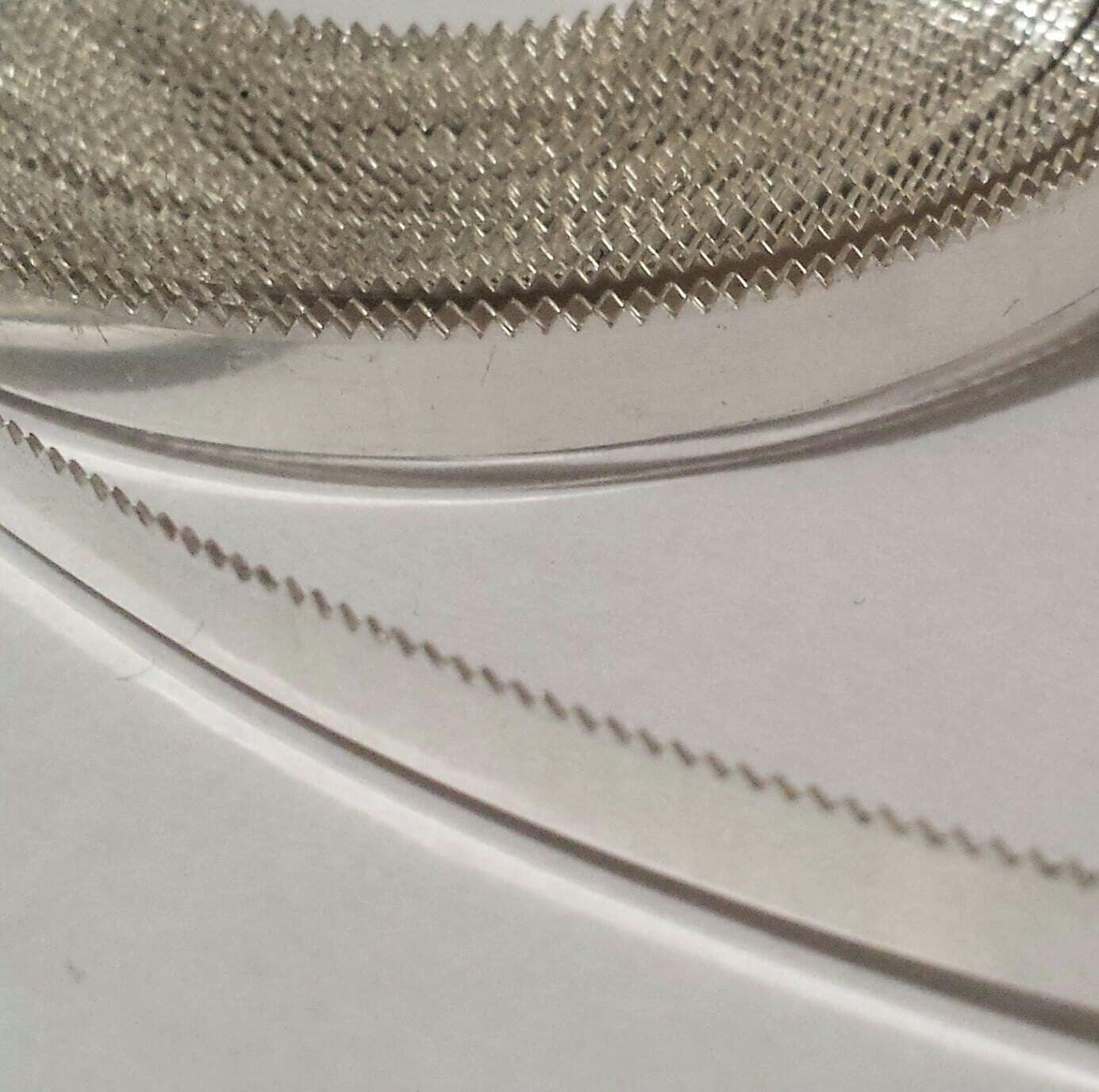 SOLID 999 Fine Silver BEZEL Wire 28 Gauge Serrated or | Etsy