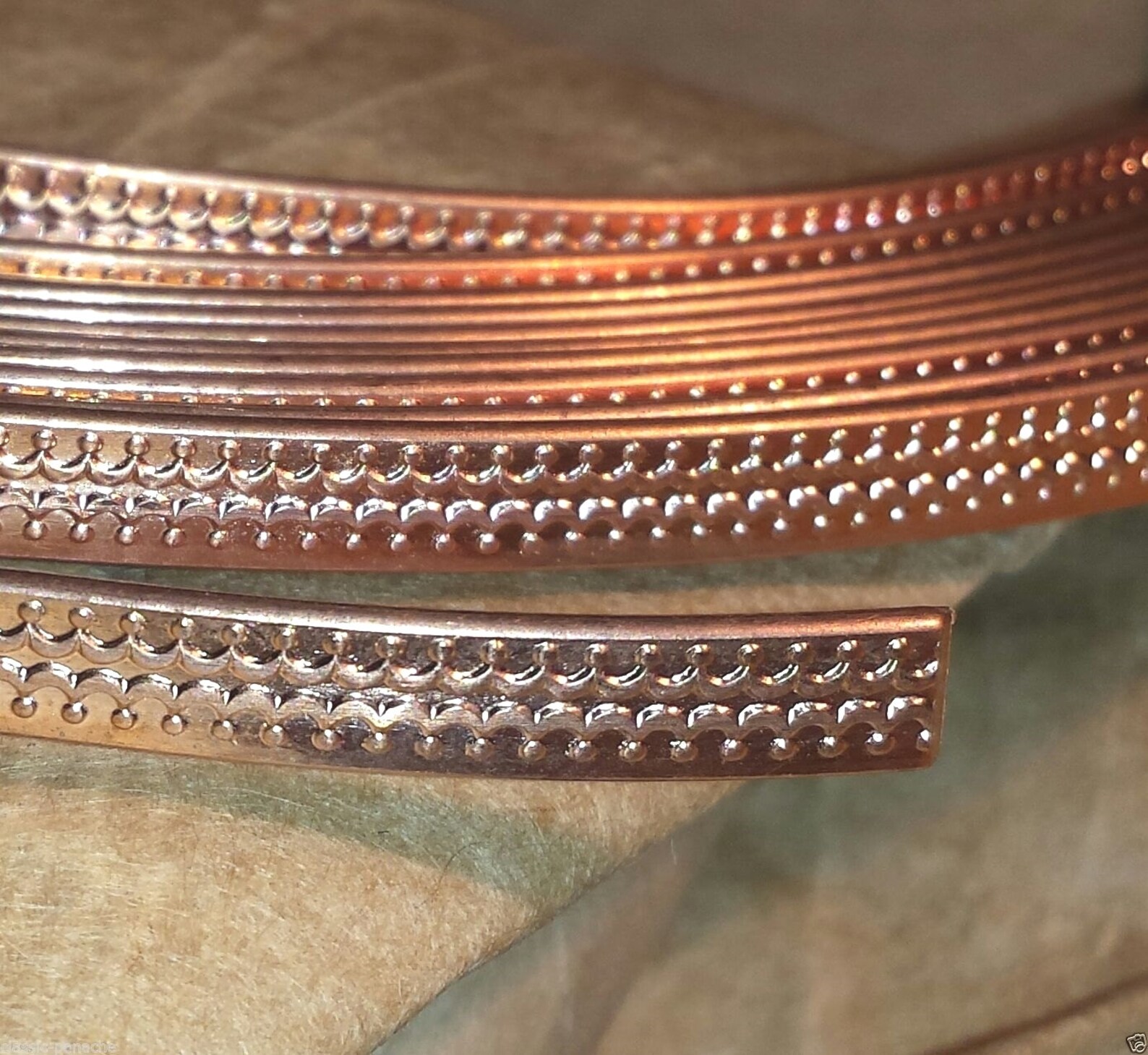 COPPER Pattern Wire 99.9% Pure .220/5.59mm X - Etsy