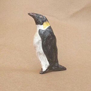 Mini Wonky Paperclay Sculpture Figurine Desk Freind OOAK Emperor ...