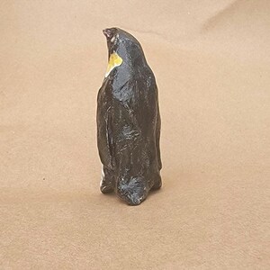 Mini Wonky Paperclay Sculpture Figurine Desk Freind OOAK Emperor ...