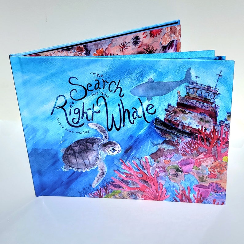 The Search for the Right Whale Children's Book - Etsy