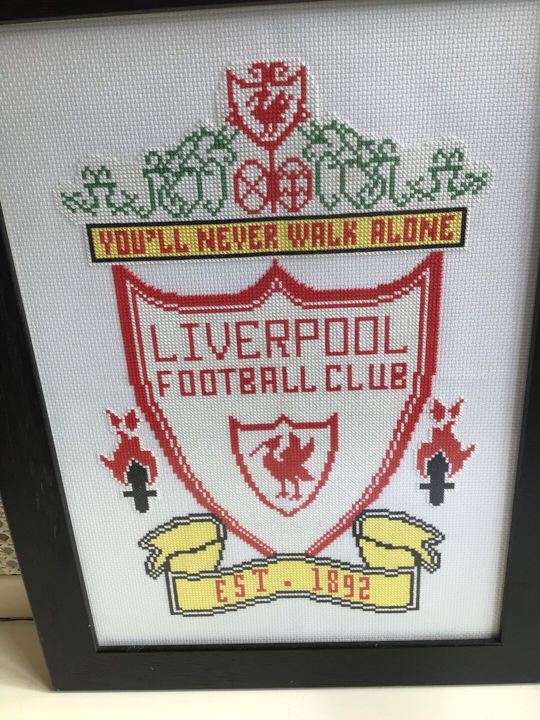 Vintage Liverpool FC Embroidered Shield - Etsy